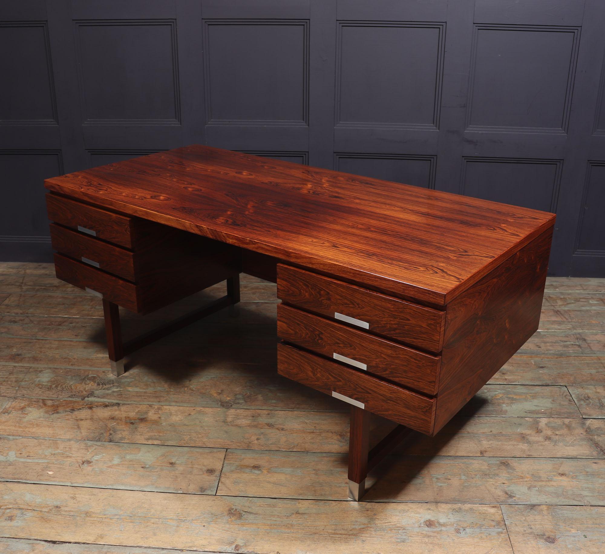 Danish Mid Century Desk EP401 by Egil Peterson c1960 at 1stDibs