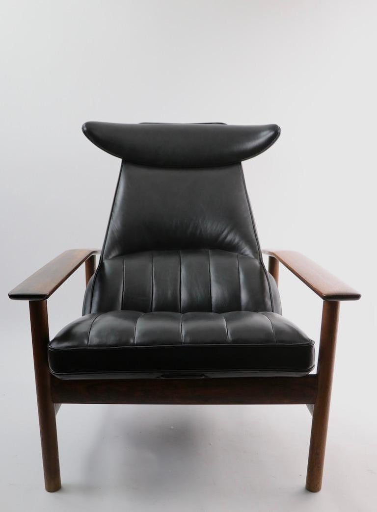 Danish Mid Century Lounge Chair by Svein Dysthe for Dokka Mobler For ...