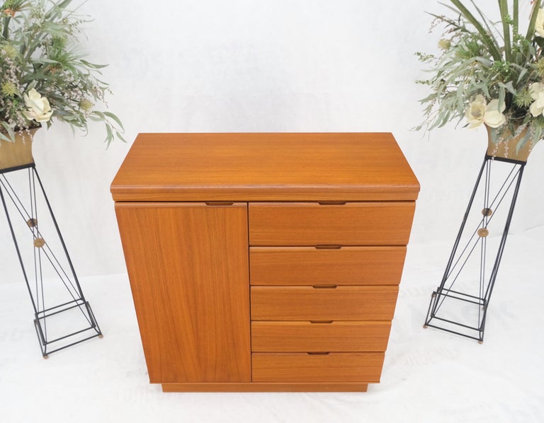 Danish Mid-Century Modern 7 Drawers High Credenza Chest Dresser ...