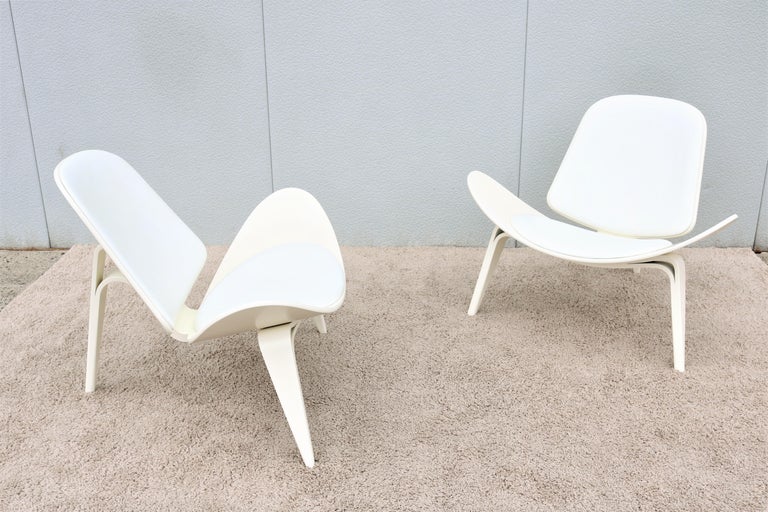 Danish Mid-Century Modern Hans J. Wegner for Carl Hansen CH07 Shell ...
