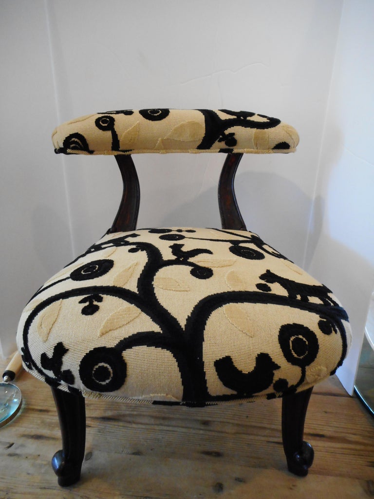 Danish Mid-Century Modern Low Ottoman at 1stDibs