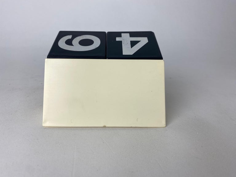 Danish Mid-Century Modern Perpetual Desk Calendar by Ole Jorgensen For Sale at 1stDibs