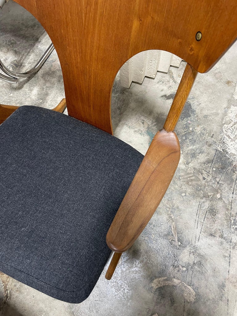 Danish Mid-Century Modern Rocking Chair For Sale at 1stDibs