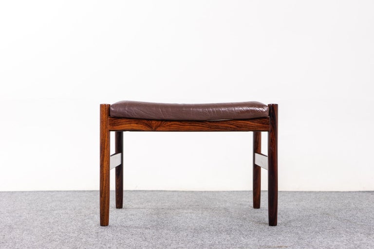 Danish Mid-Century Modern Rosewood Footstool by Spottrup For Sale at ...