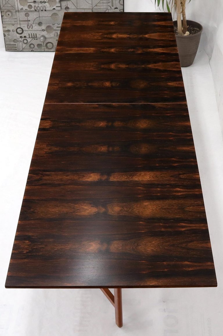 Danish Mid-Century Modern Rosewood Gate Leg Maria Dining Table Bruno ...