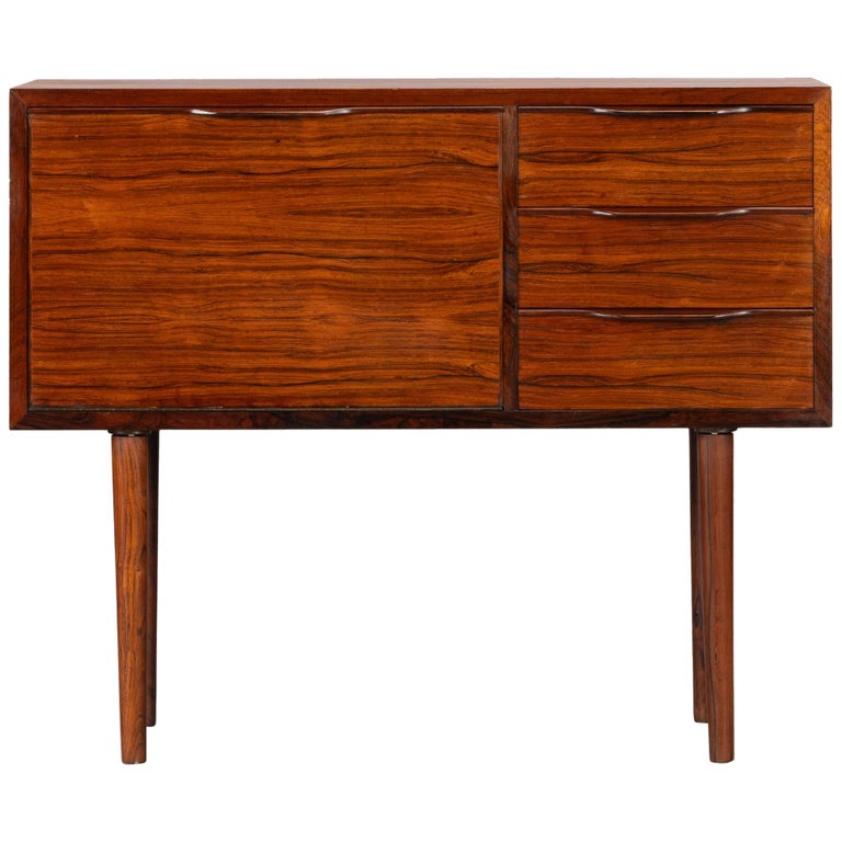 Danish Mid-Century Modern Small Chest with Drawers, 1960s at 1stDibs