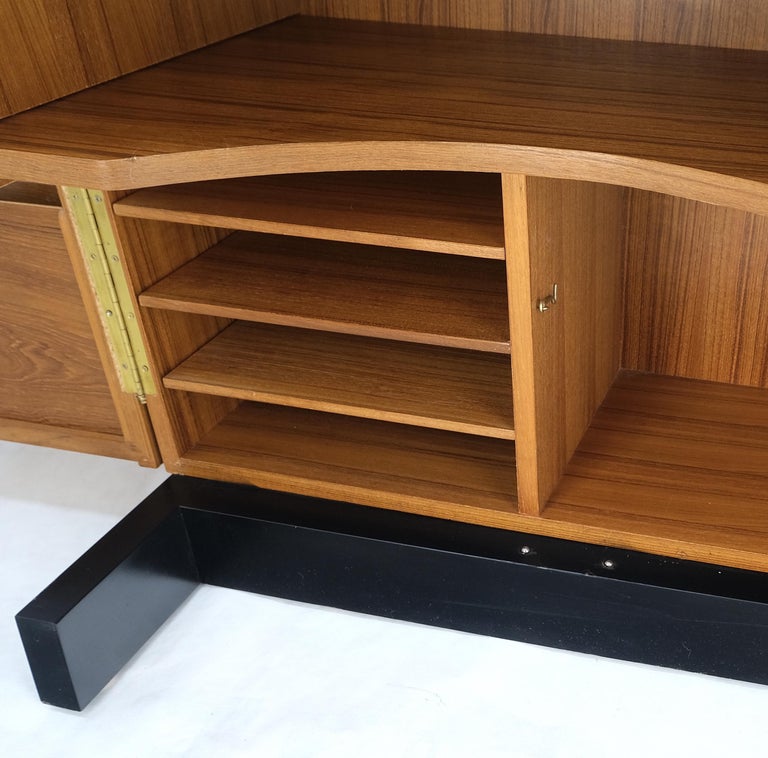 Danish Mid-Century Modern Teak Box Wooton Desk Table File Cabinet ...