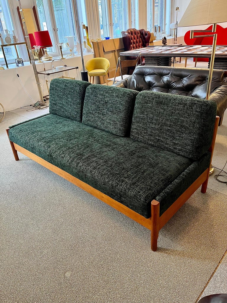 Danish Mid-Century Modern Teak Daybed by Den Blaa Fabrik, 1960' For ...