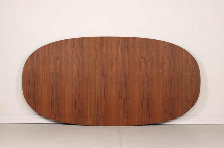 Danish Midcentury Piet Hein and Bruno Mathson Huge Super Elips Table of ...