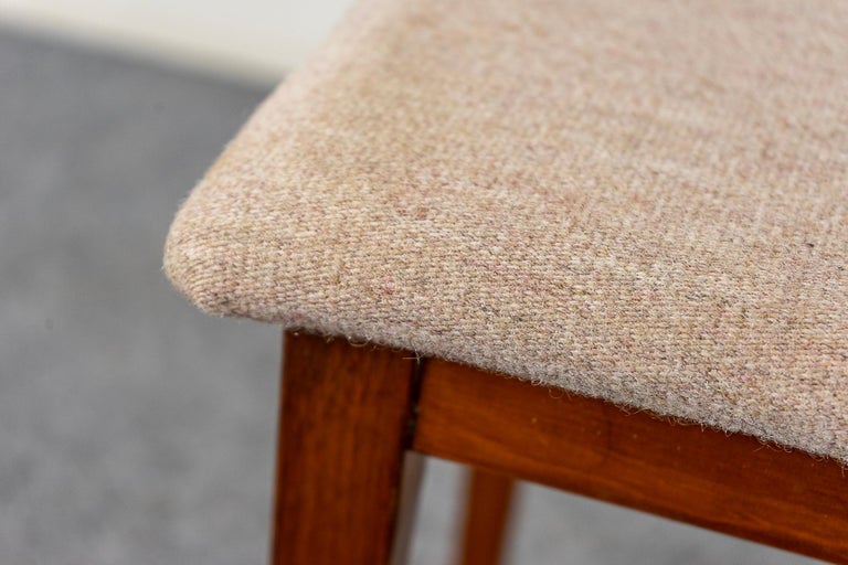 Danish Mid-Century Pine Footstool For Sale at 1stDibs