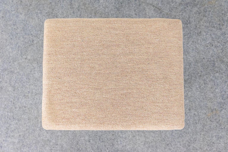 Danish Mid-Century Pine Footstool For Sale at 1stDibs