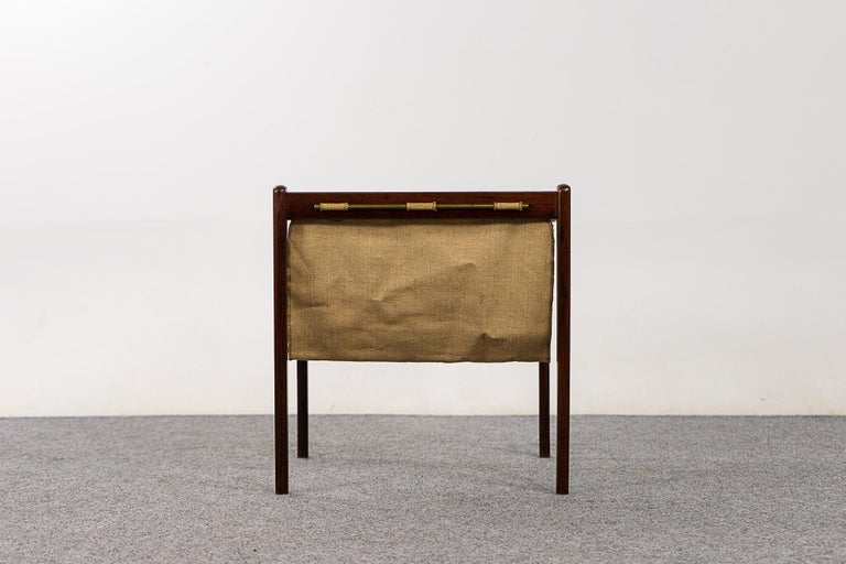 Danish Mid Century Rosewood Magazine Table by Spottrup For Sale at 1stDibs