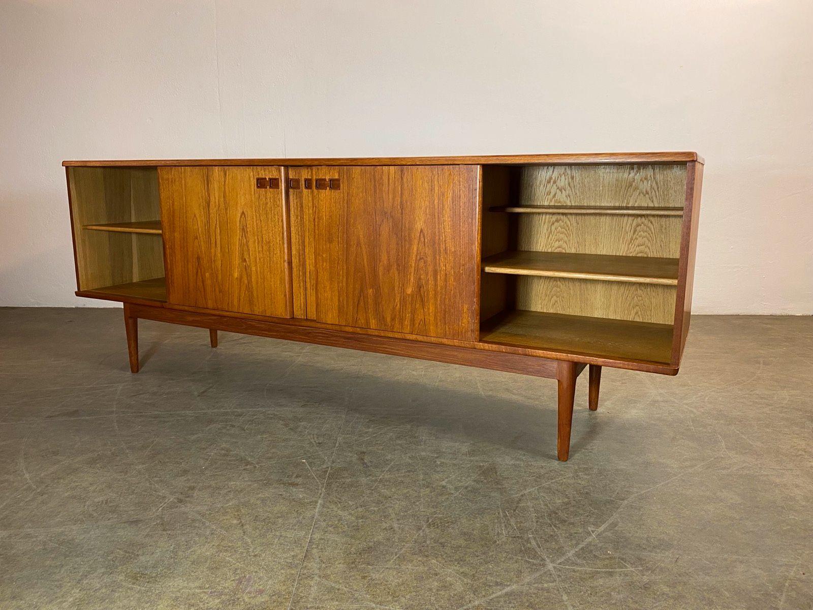 Danish Mid Century sideboard Christian Linneberg teak vintage 60s ...