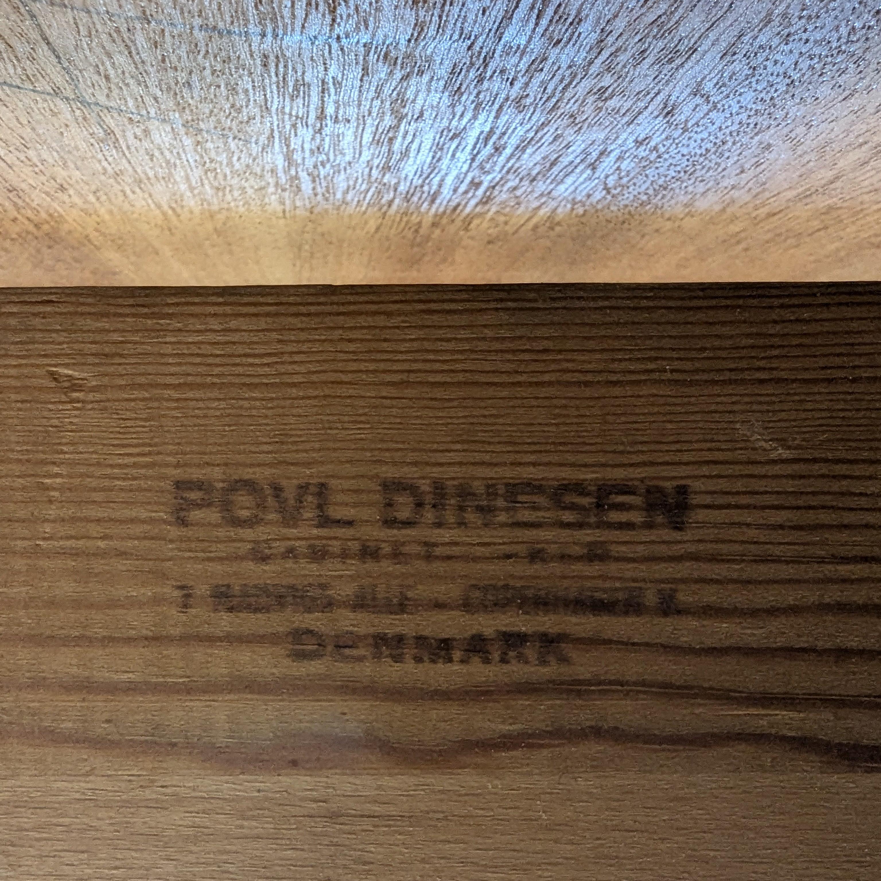 Danish Mid Century Teak Expandable Dining Table Dining by Povl Dinesen ...