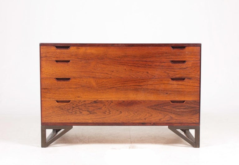 Danish Midcentury Commode in Rosewood by Langkilde, 1960s at 1stDibs
