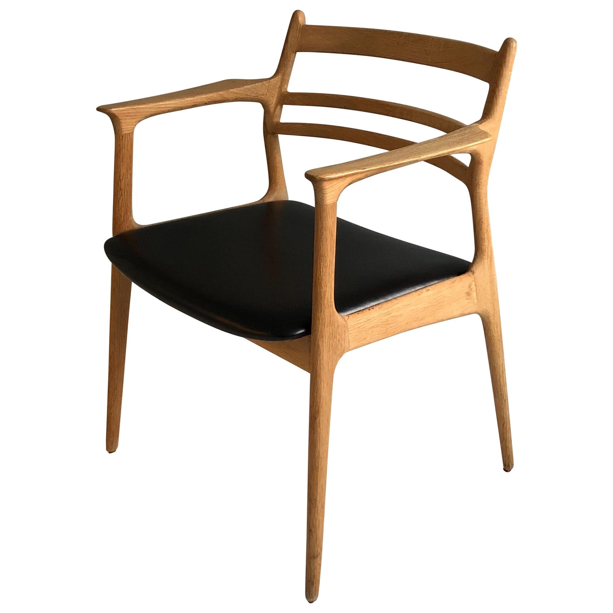 Handcrafted White Oak Wood Madison Chair with Handwoven Danish Cord ...