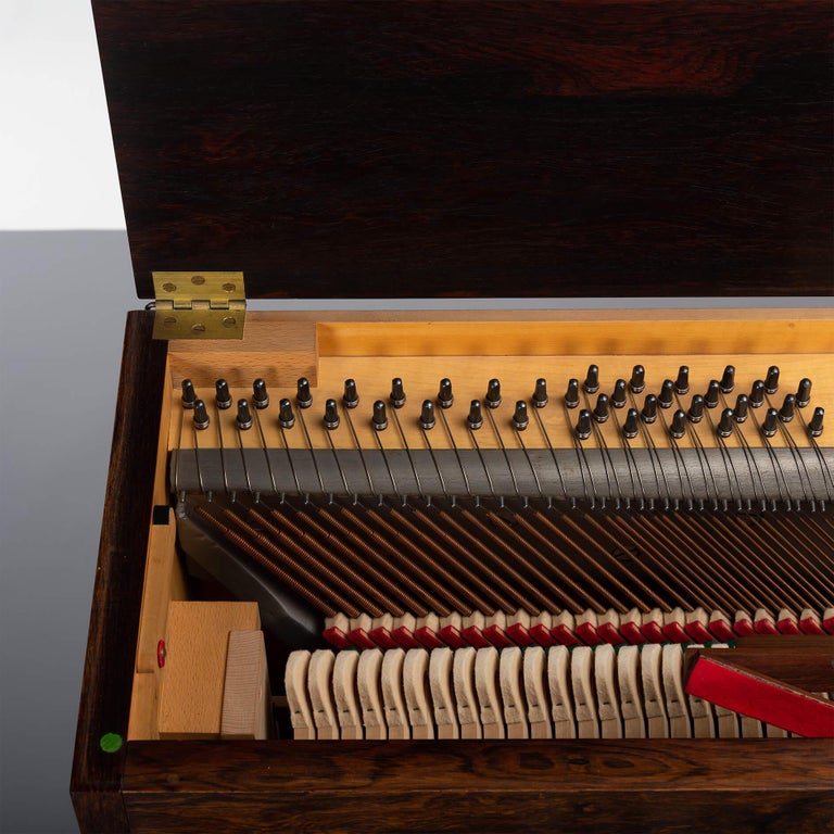 Danish Midcentury Pianette by Louis Zwicki in Rosewood, 1950s For Sale ...