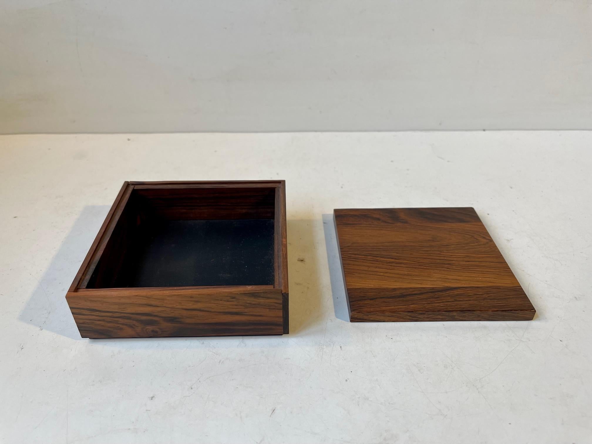 Danish Midcentury Rosewood Cigarette Box by Torben Ørskov and Co For ...