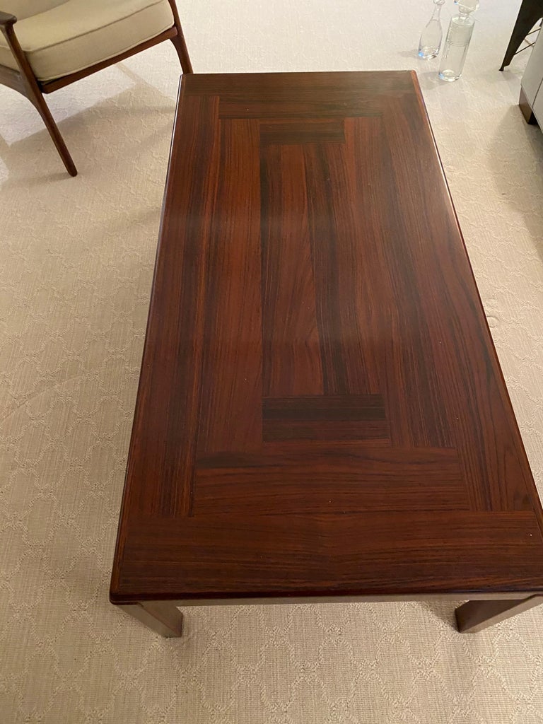 Danish Midcentury Rosewood Coffee Table by Vejle Stole Og Mobelfabrik ...