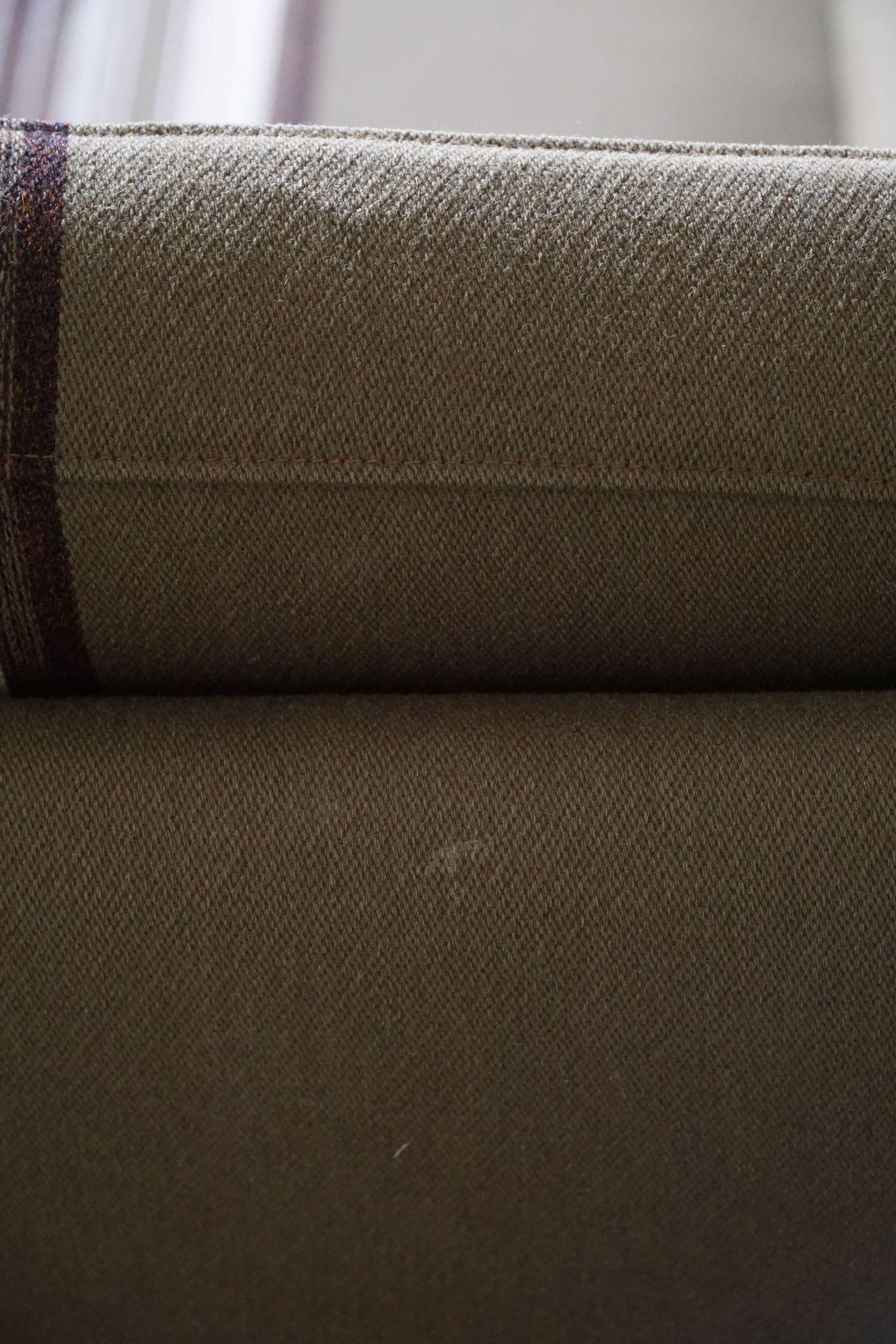 Danish Modern, A Pair of Lounge Chairs in Oak and Wool, Henning ...