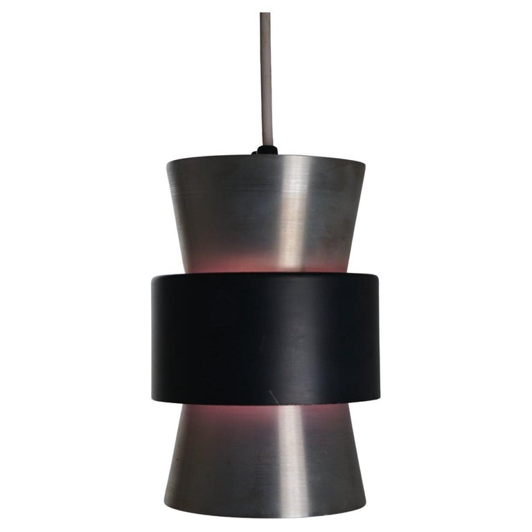 Danish Modern Aluminum Pendant Light For Sale at 1stDibs