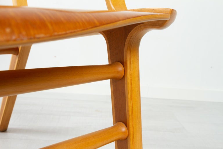 Danish Modern Axe Chair by Hvidt and Mølgaard, 1960s For Sale at 1stDibs