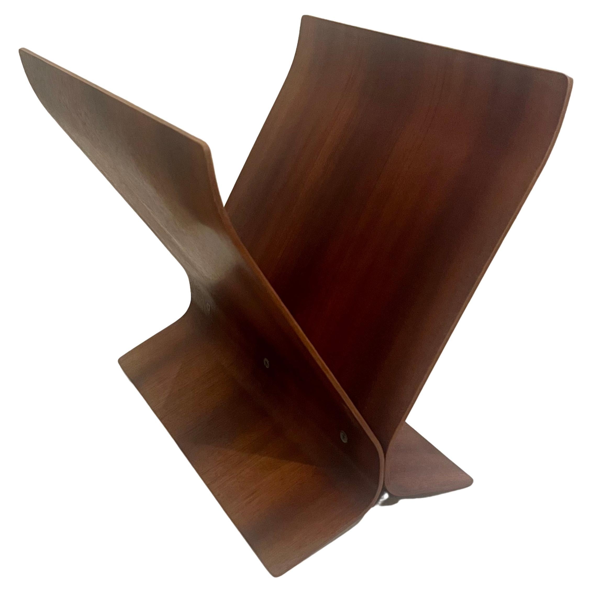 Danish Modern Bentwood Magazine Rack Designed by Paul Rowan for Umbra ...