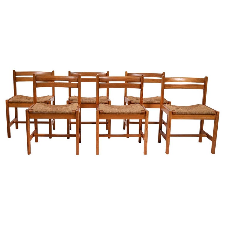 Danish Modern Borge Mogensen "Asserbo" Dining Chairs For Sale at 1stDibs