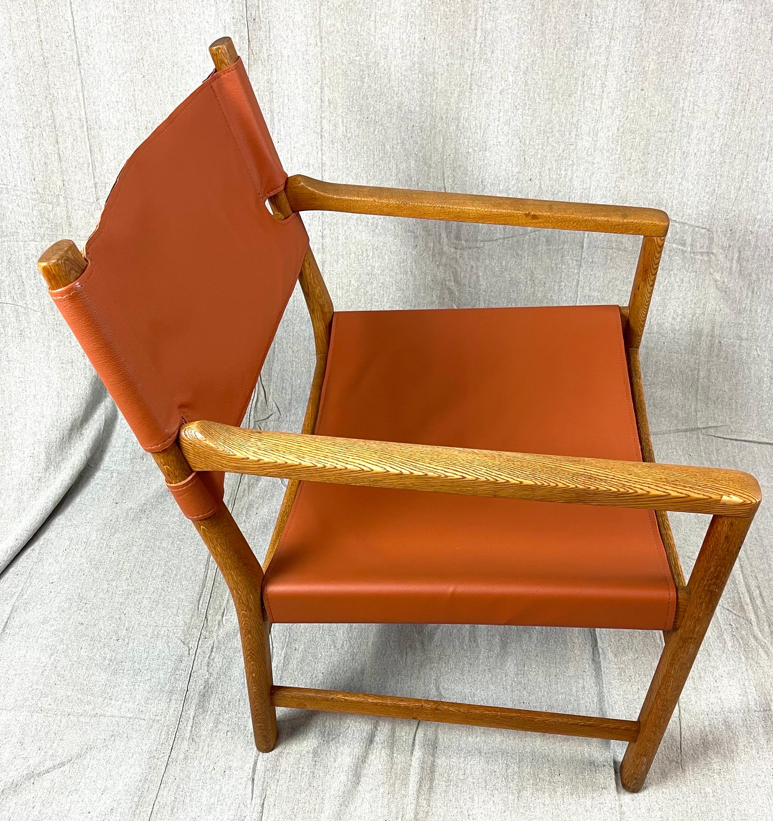 Danish Modern Borge Mogensen Hunting Lodge Lounge Chairs for FDB Mobler ...