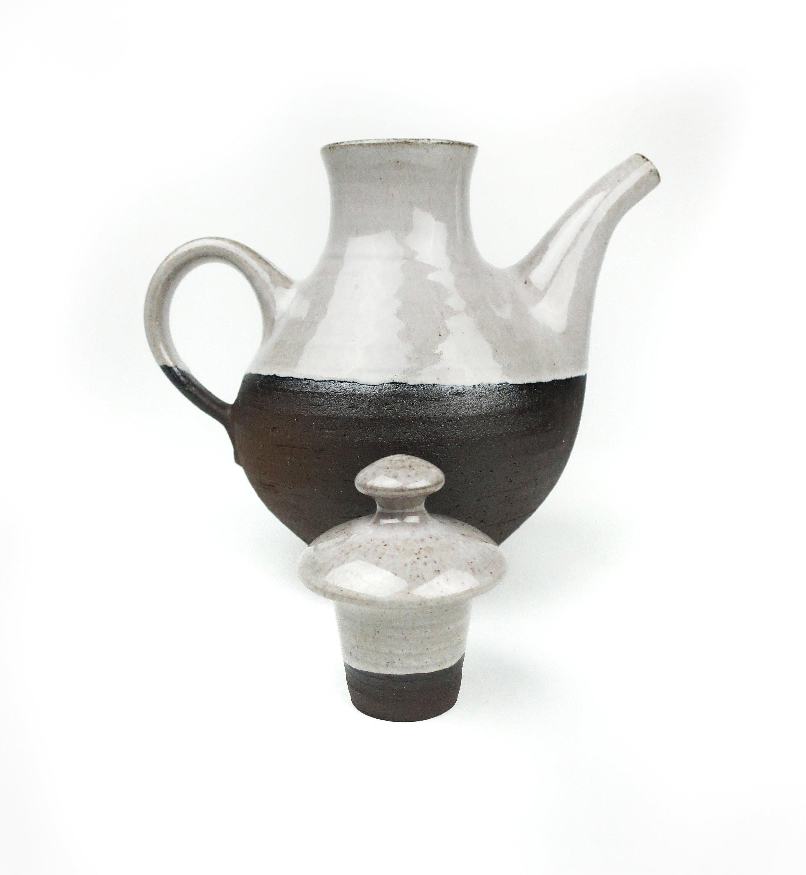 Danish Modern Ditlev Ceramic Tea Pot For Sale at 1stDibs