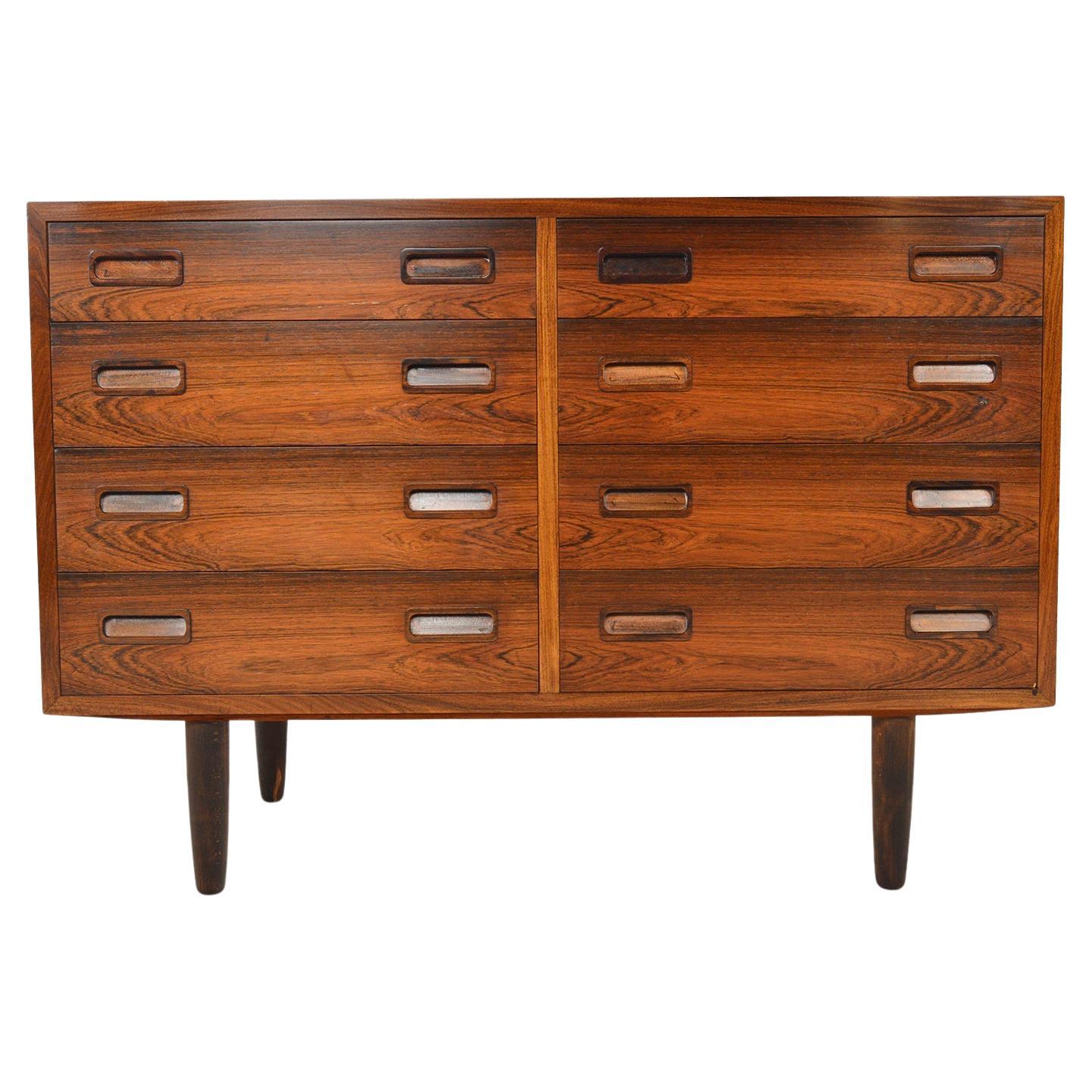 Stunning Danish Modern Rosewood Dresser by Nils Jonsson for HJN Mobler ...