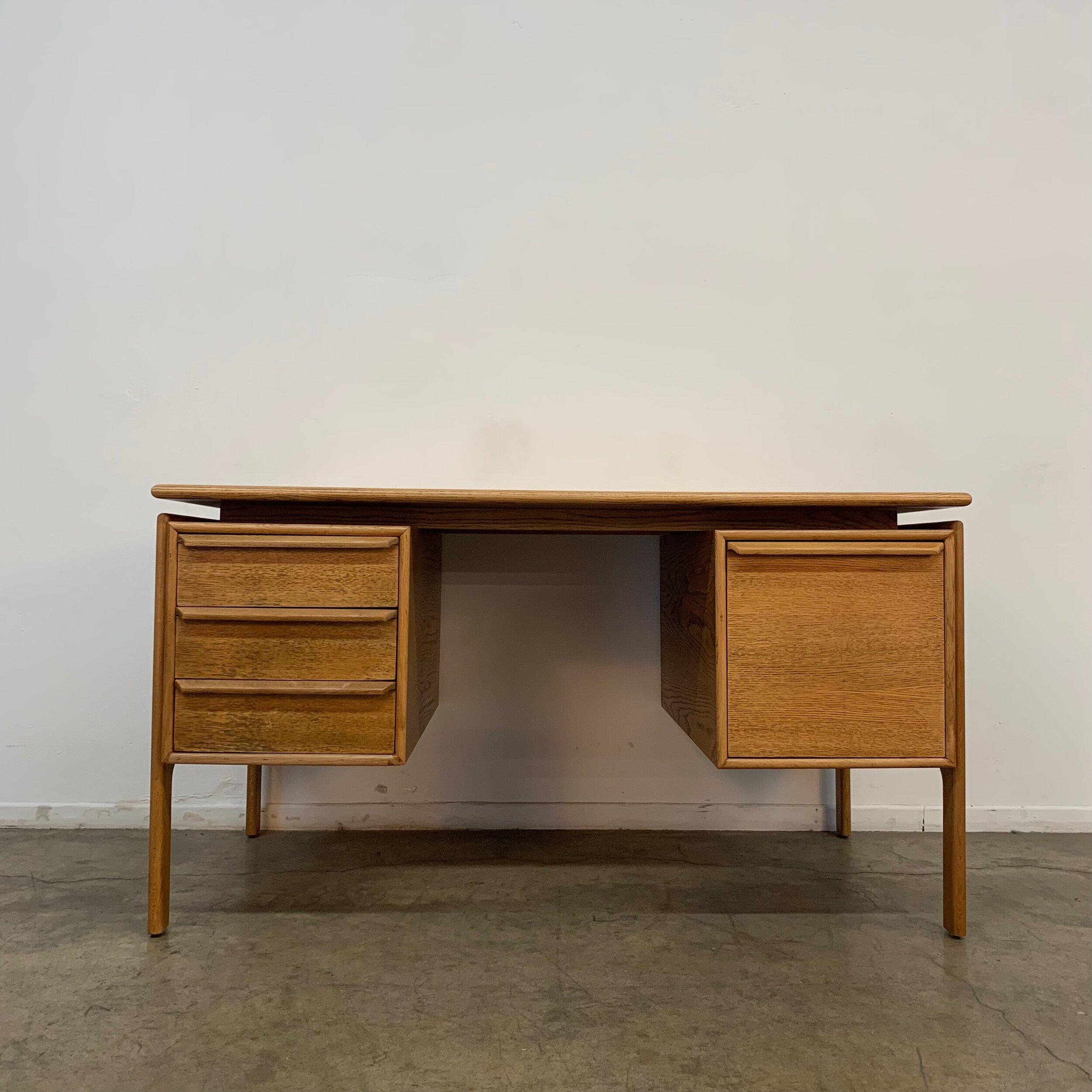 Danish Modern Executive Desk at 1stDibs