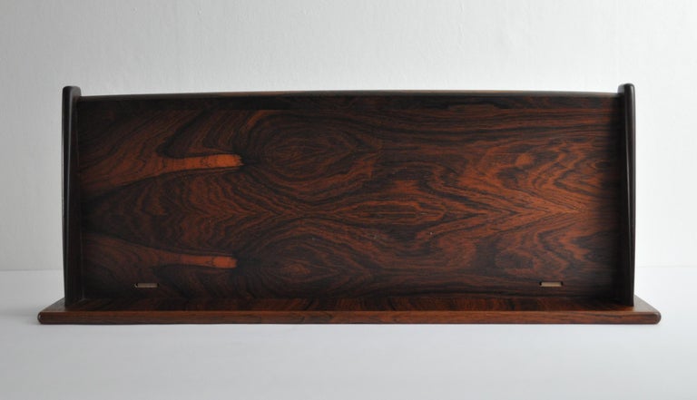 Danish Modern Floating Console in Brazillian Rosewood, 1960s at 1stDibs