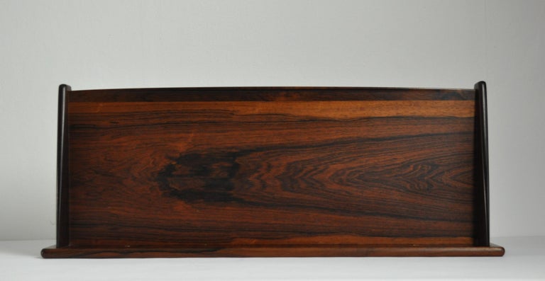 Danish Modern Floating Console in Brazillian Rosewood, 1960s at 1stDibs