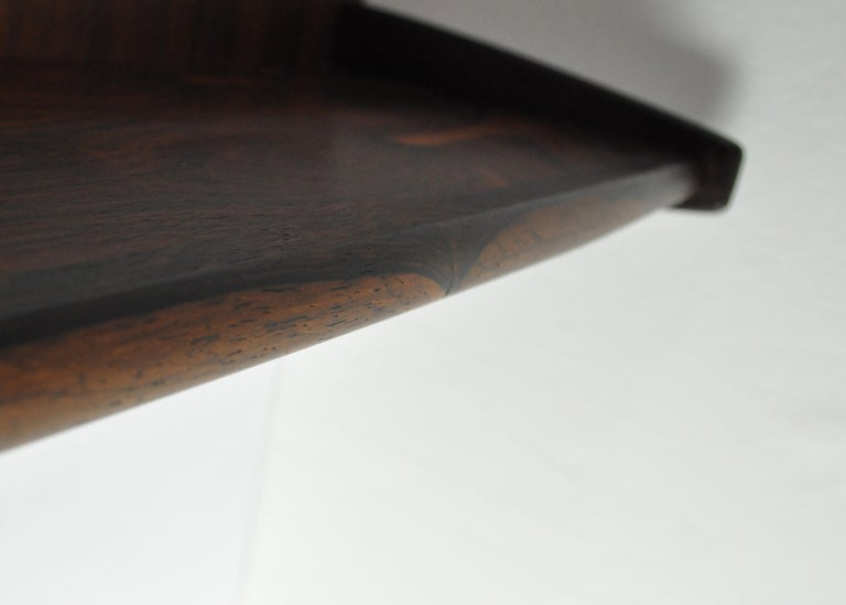 Danish Modern Floating Console in Brazillian Rosewood, 1960s at 1stDibs