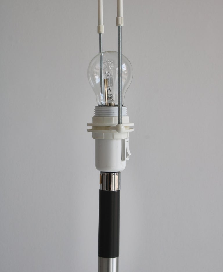 Danish Modern, Large Floor Lamp "Monolit" by Jo Hammerborg, Fog and ...