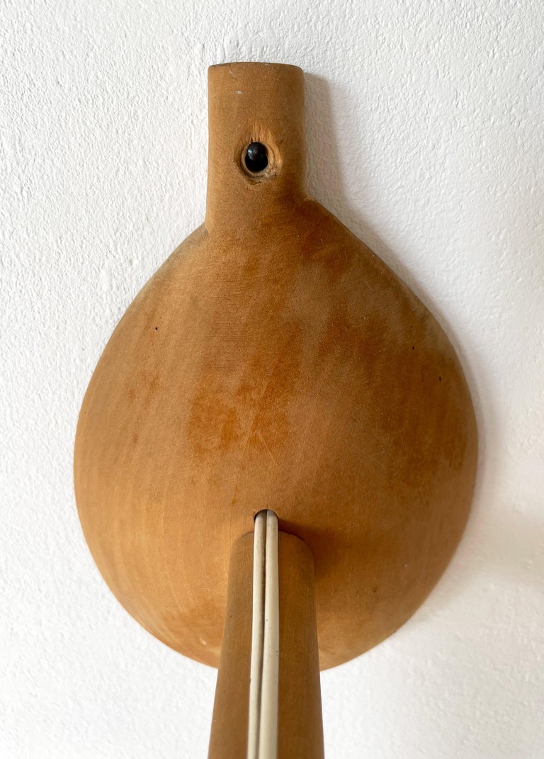 Danish Modern Fog and Morup Style Papercord Wall Light, 1950s For Sale ...