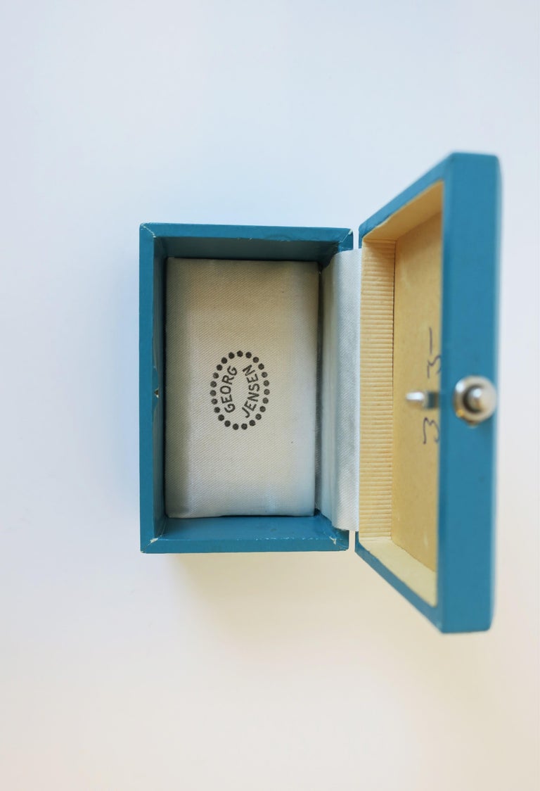 Danish Modern Georg Jensen Jewelry Box at 1stDibs