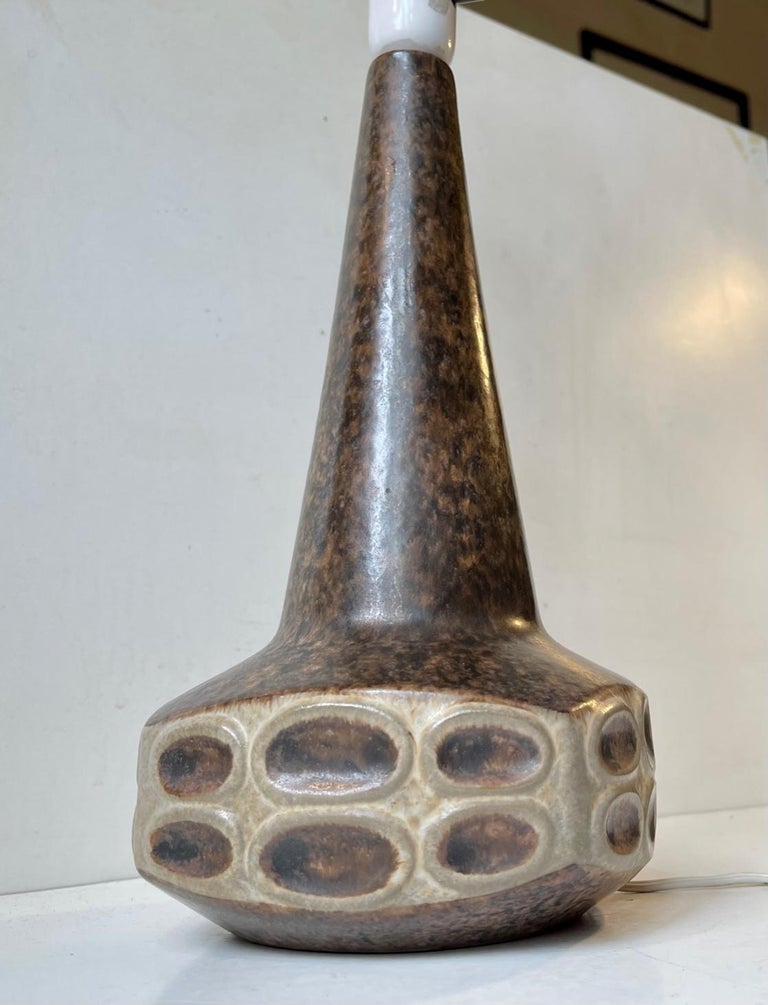 Danish Modern Glazed Ceramic Table Lamp by Marianne Starck for Michael ...