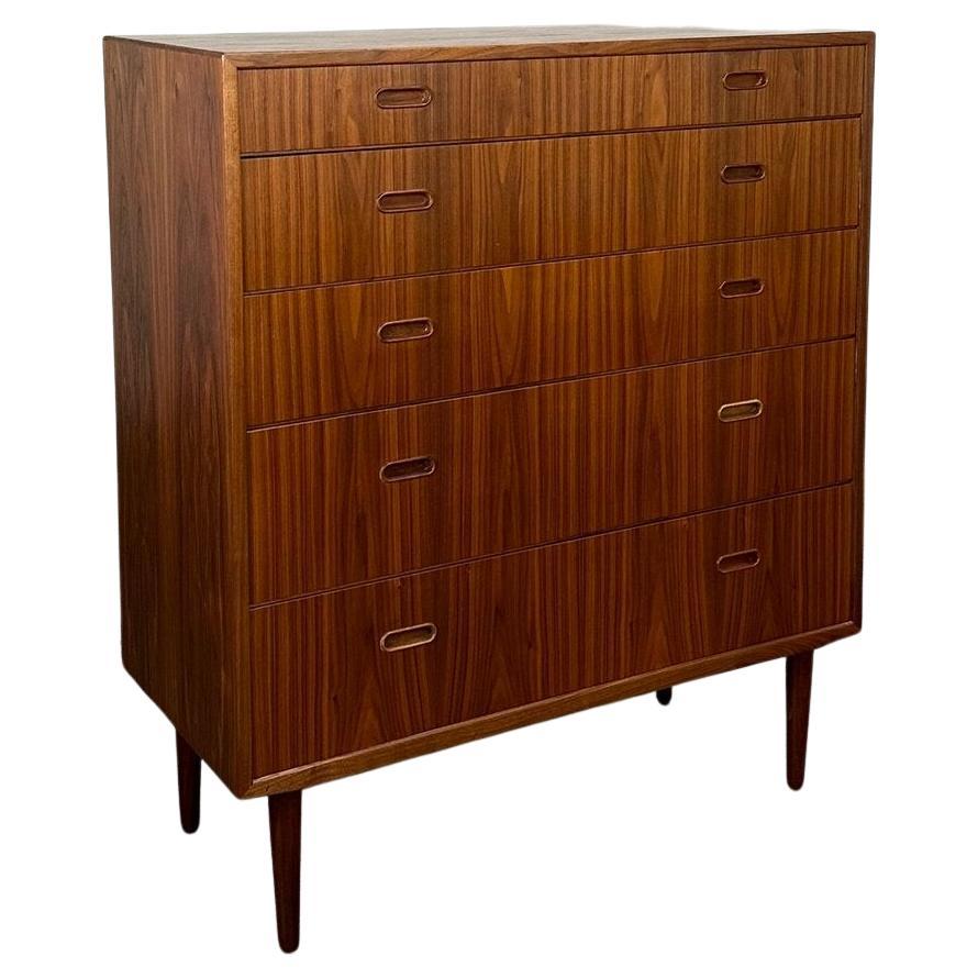 Bassett Highboy with Brass and Black Detailing at 1stDibs