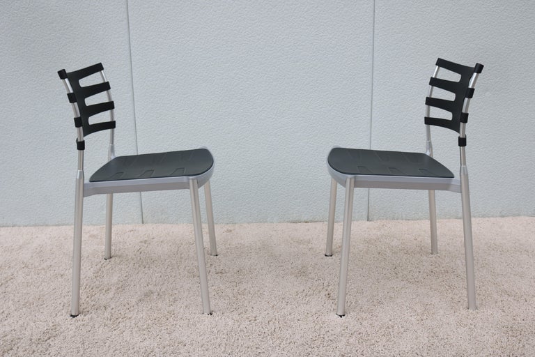 Danish Modern Kasper Salto for Fritz Hansen Ice Outdoor Dining Chairs ...