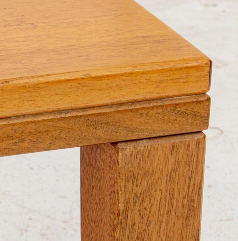 Danish Modern Maple Minimalist Coffee Table For Sale at 1stDibs