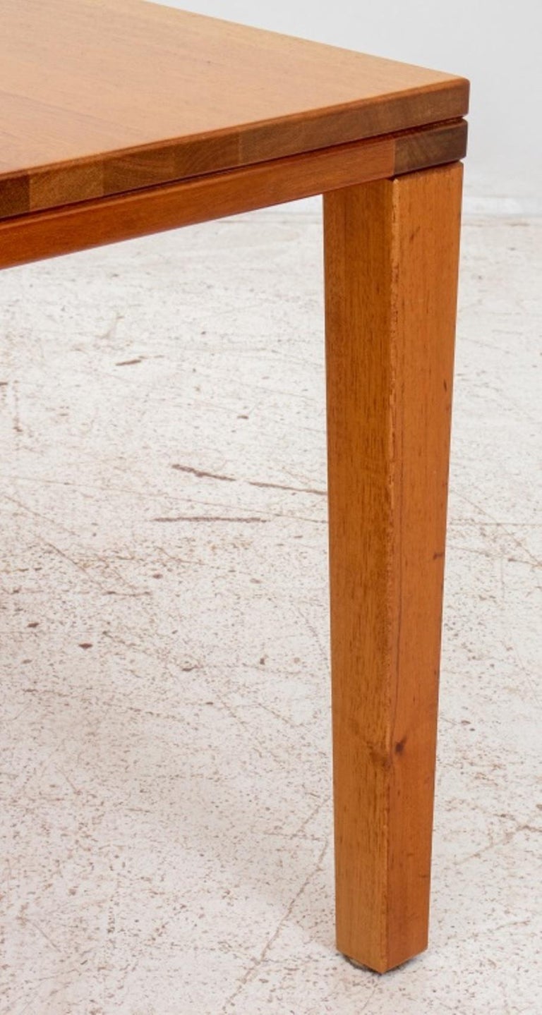 Danish Modern Maple Minimalist Coffee Table For Sale at 1stDibs