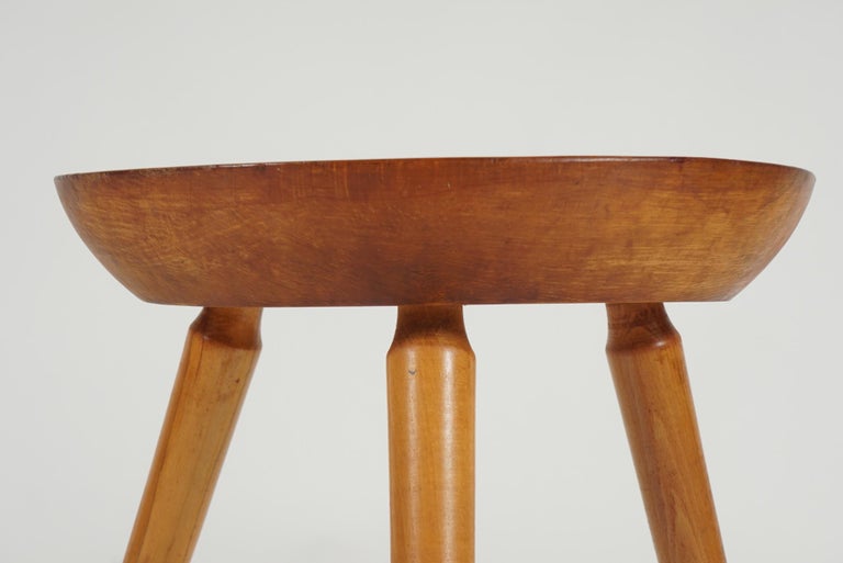 Danish Modern Milking Stool at 1stDibs | danish stool, teak milking ...