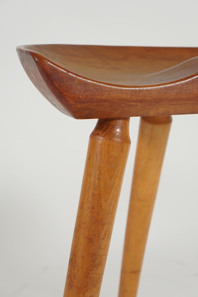 Danish Modern Milking Stool at 1stDibs | danish stool, teak milking ...