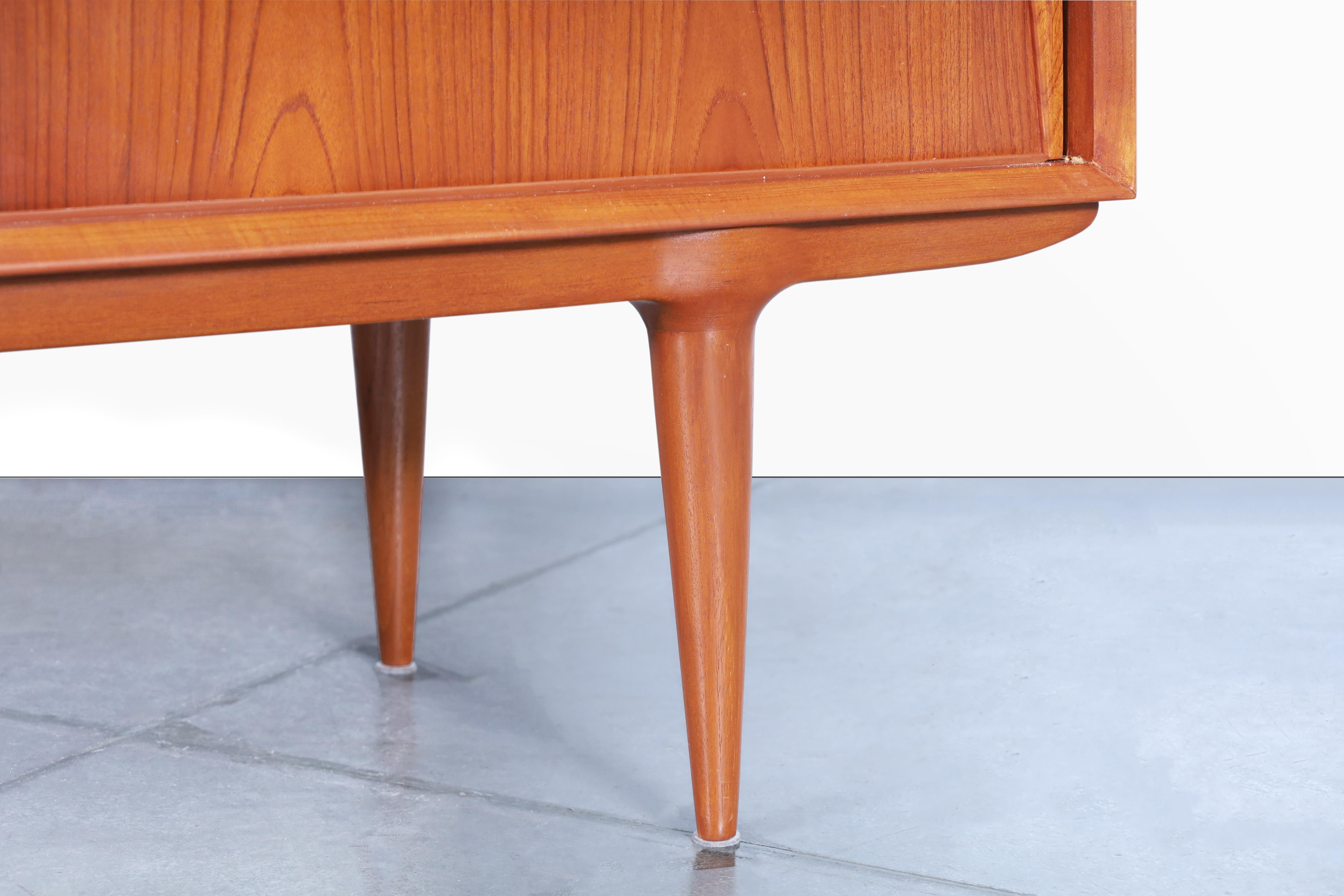 Danish Modern Model-18 Teak Credenza by Gunni Omann for Omann Jun For ...