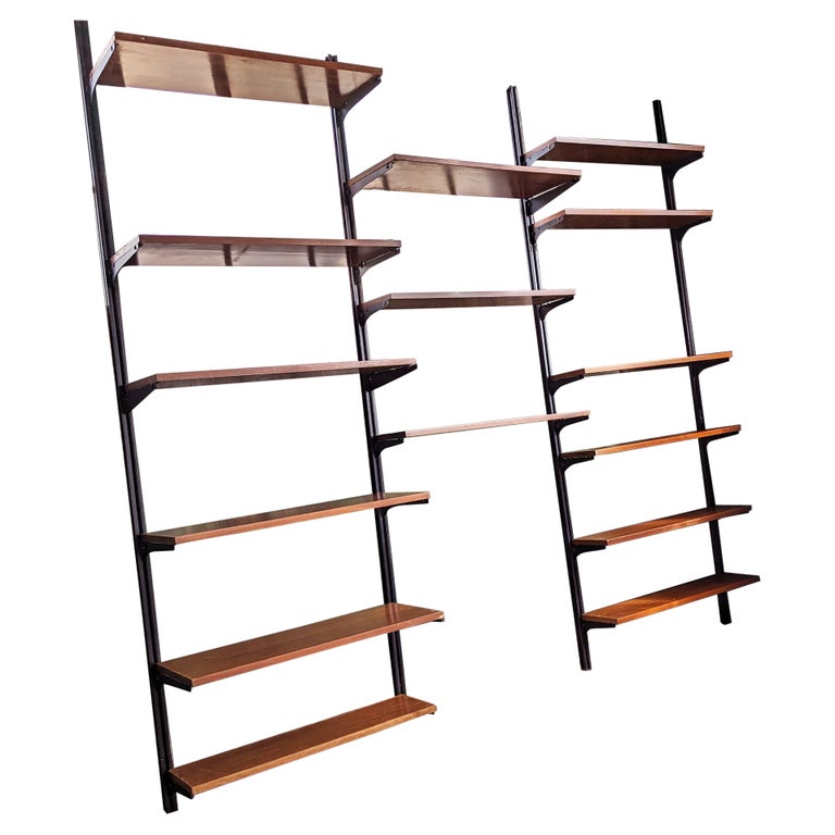 Modern Adjustable Wall Shelving Systems Wall Mounted Fixed