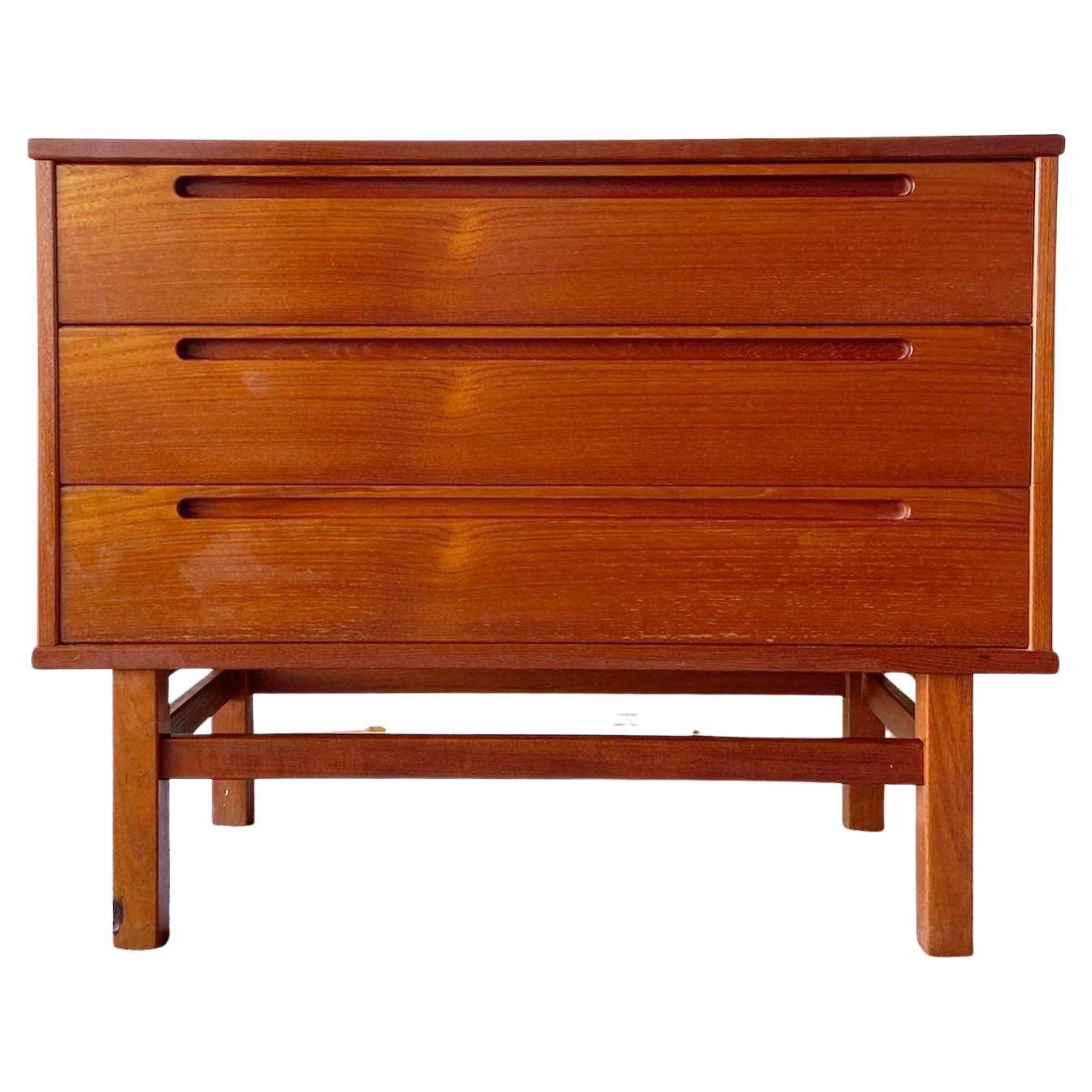 Danish Modern Nils Jonsson Teak Chest of Drawers for Torring ...