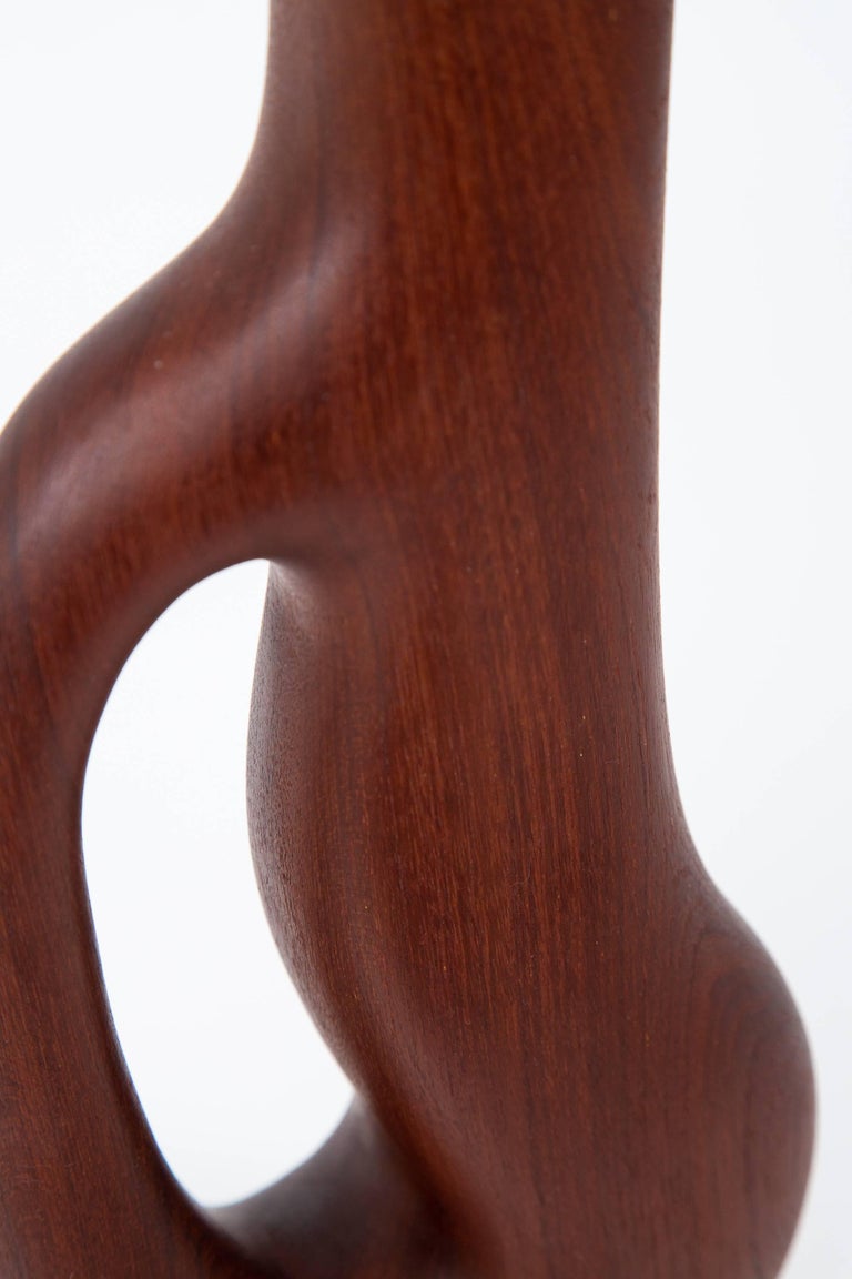 Danish Modern Organic Form Teak Lamps by ESA Denmark For Sale at ...