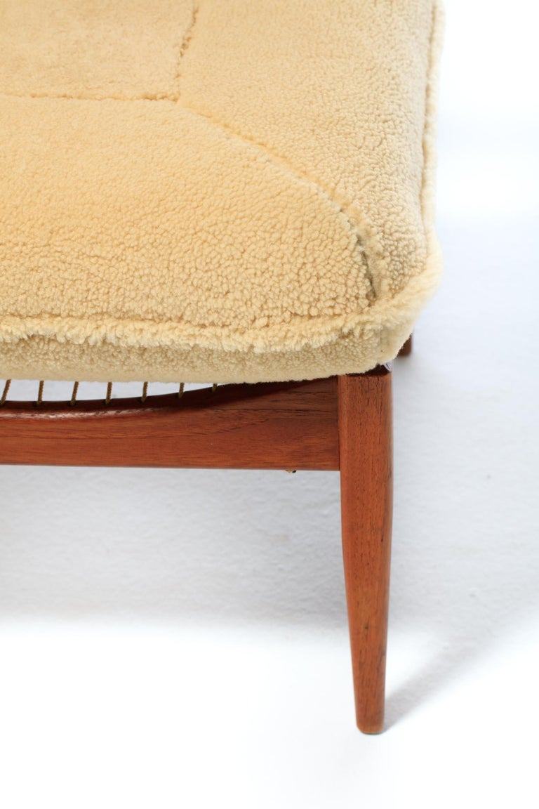 Danish Modern Pair of Kristian Vedel Style Lounge Chairs in Palomino ...